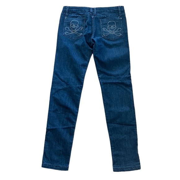 Royal Bones | Jeans | Royal Bones Skeleton Crossbones Denim Jeans ...
